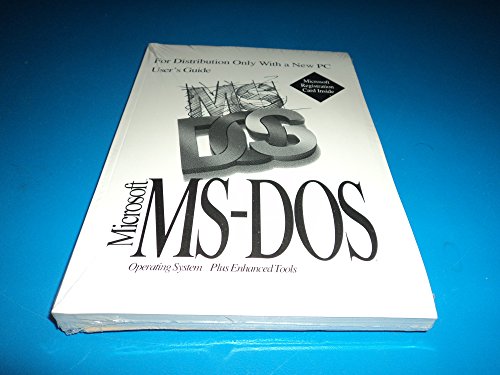 Microsoft MS-DOS Operating System Plus Enhanced Tools, Version 6.22