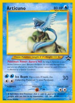 Pokemon - Articuno (Pokemon TCG Card) 1999-2002 Pokemon Wizards of the Coast - Exclusive Black Star Promos #48