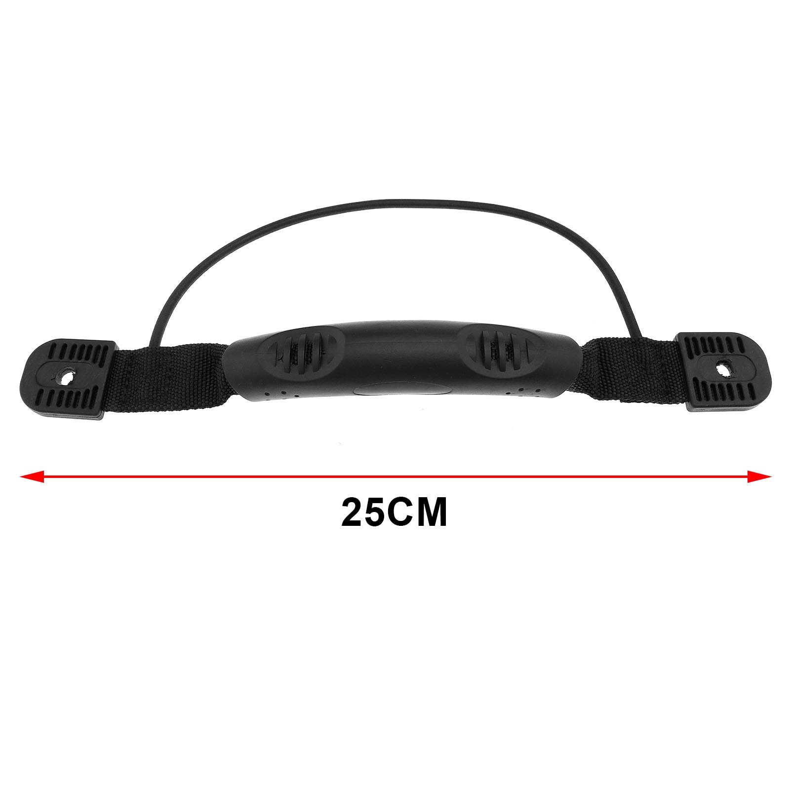 Create idea Create idea 2pcs Wear-Resistant Black Boat Side Mount Carry Handles Suitcase Door with Screws Accessories