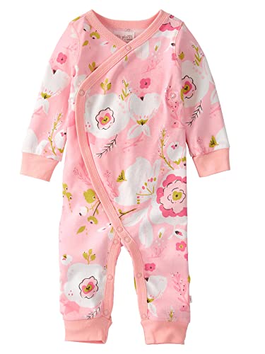 little planet by carter's unisex-baby Organic Cotton Wrap Sleep & Play, Pink Floral, 3 Months