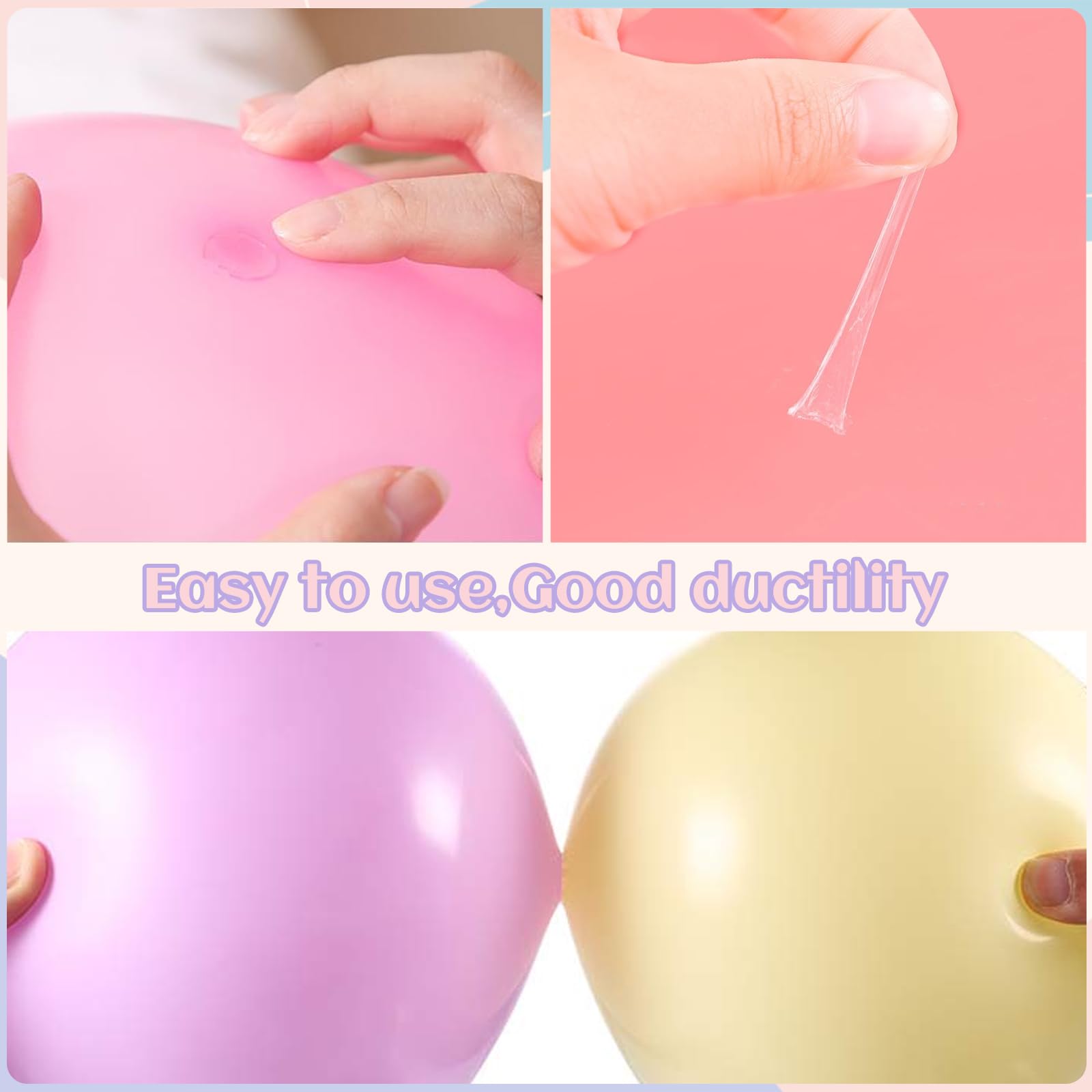 Phinus 3000 Pieces Glue Points, Balloon Tape, Sticky Dots, Balloon Glue Points, Glue Points Double Sided, Balloon Sticky Dots for Balloons Craft Sticky, Wedding Decoration, Stick Photos
