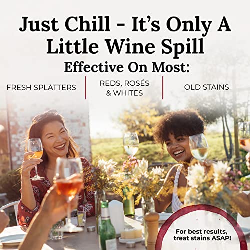 Chateau Spill Red Wine Stain Remover for Clothes - 4oz Stain Remover Spray for Stains on Tablecloth, Carpet, Upholstery and Laundry from the makers of Miss Mouth's Messy Eater Stain Treater