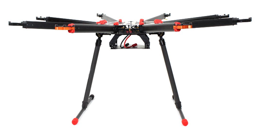 Tarot TL8X000 X8 8 Aixs Umbrella Type Folding Multicopter Octocopter Aerial Aircraft Drone UAV with Retractable Landing Gear for DIY Toy