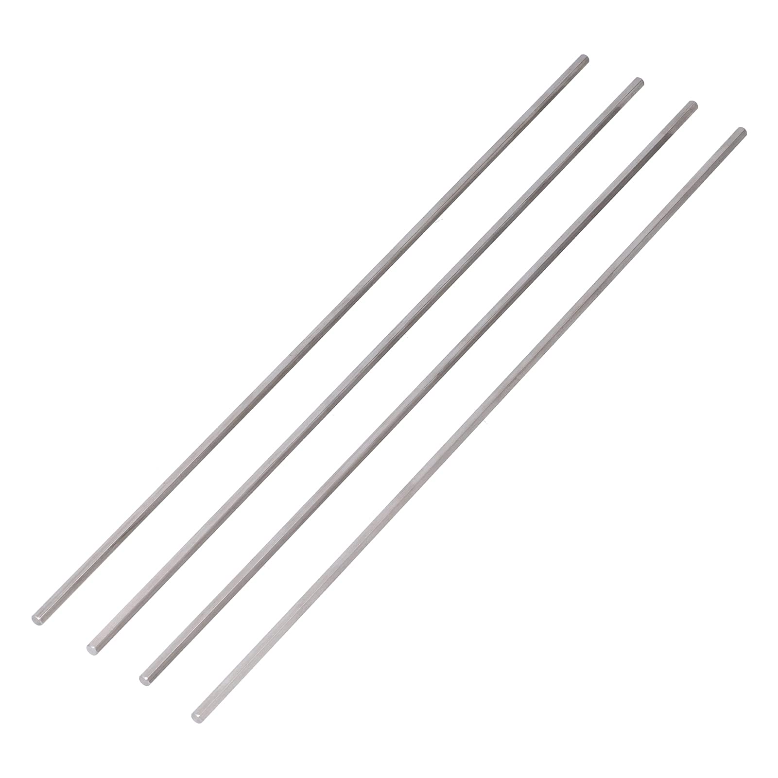 Hexagonal Shaft Rod, 4Pcs 5mm Hex Rod Bar Shaft Wearproof for Intelligent Robots for Lathe Equipment