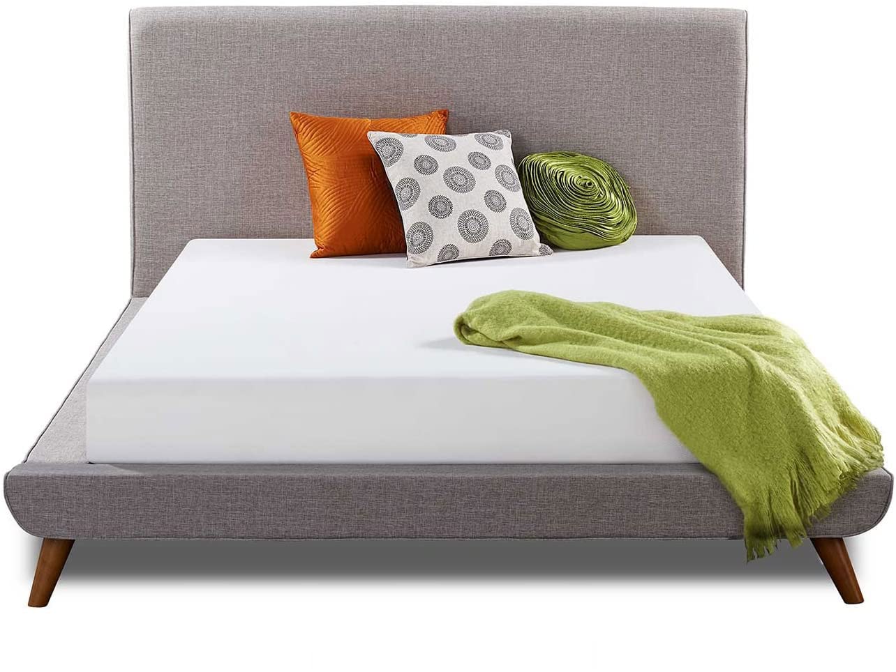 Live and Sleep Classic RV Short Queen Mattress, Plush 8-Inch Memory Foam Mattress, Cool Bed in a Box - Firm Support - Certi-PUR Certified - Trailer, Camper, Motor-Home Short Queen Size