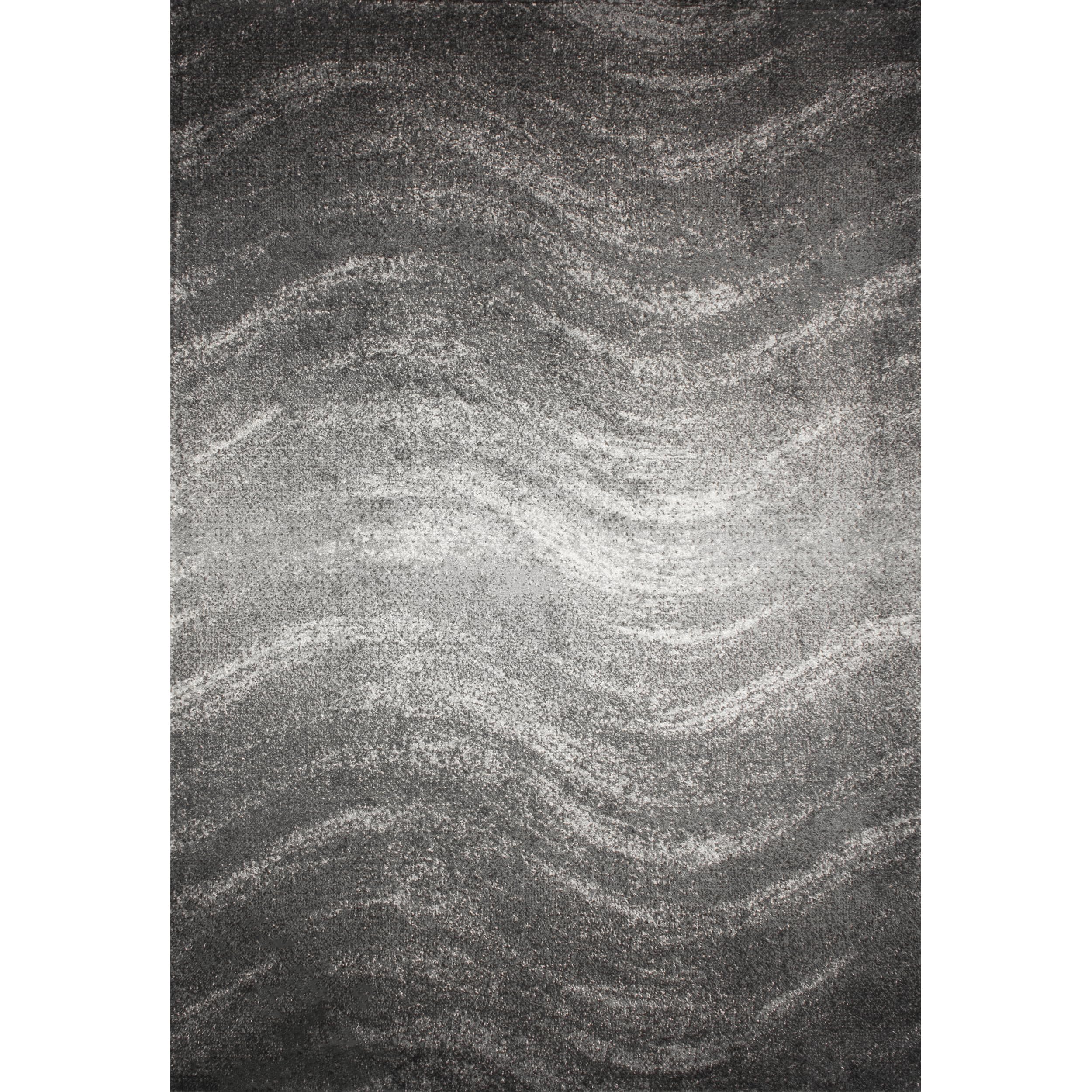 nuLOOM 2' x 3' Performance Indoor Area Rug, Non-Shed, Power Loomed High-Traffic Area Rug for Living Room, Bedroom, Home, Julene Charcoal