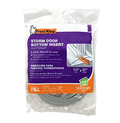 Thermwell T3750 37", Gray, Storm Door Bottom, Оnе Расk