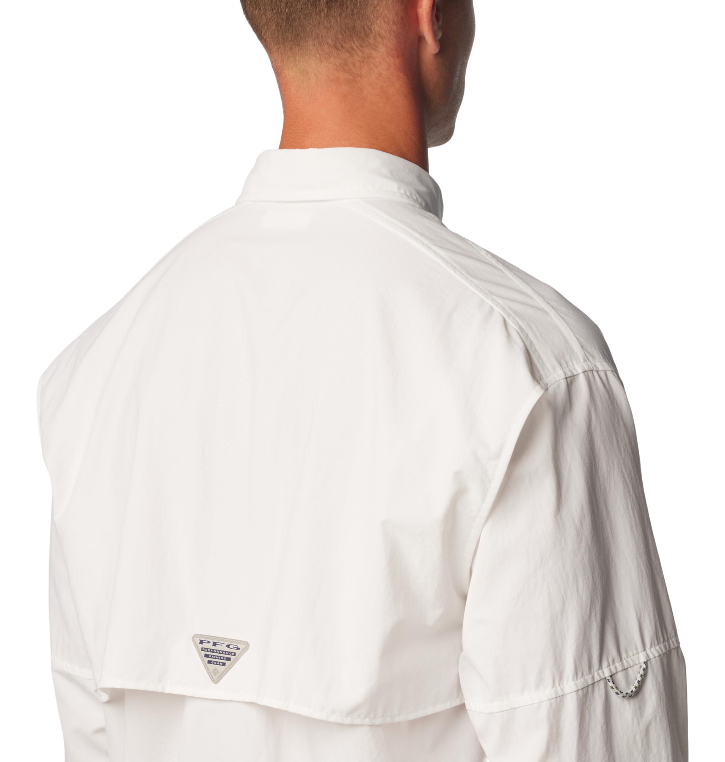 Columbia Men's Bahama II Long Sleeve Shirt, White, Medium