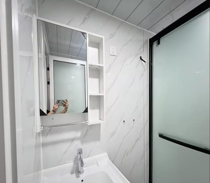 Generic Portable Prefabricated Mobile House 20ft(5.90Lx2.48Wx6.30H) meters with 1Bedrrom 1Batheoom Kitchen are Living Area with Doors Windows and Electric Distribution