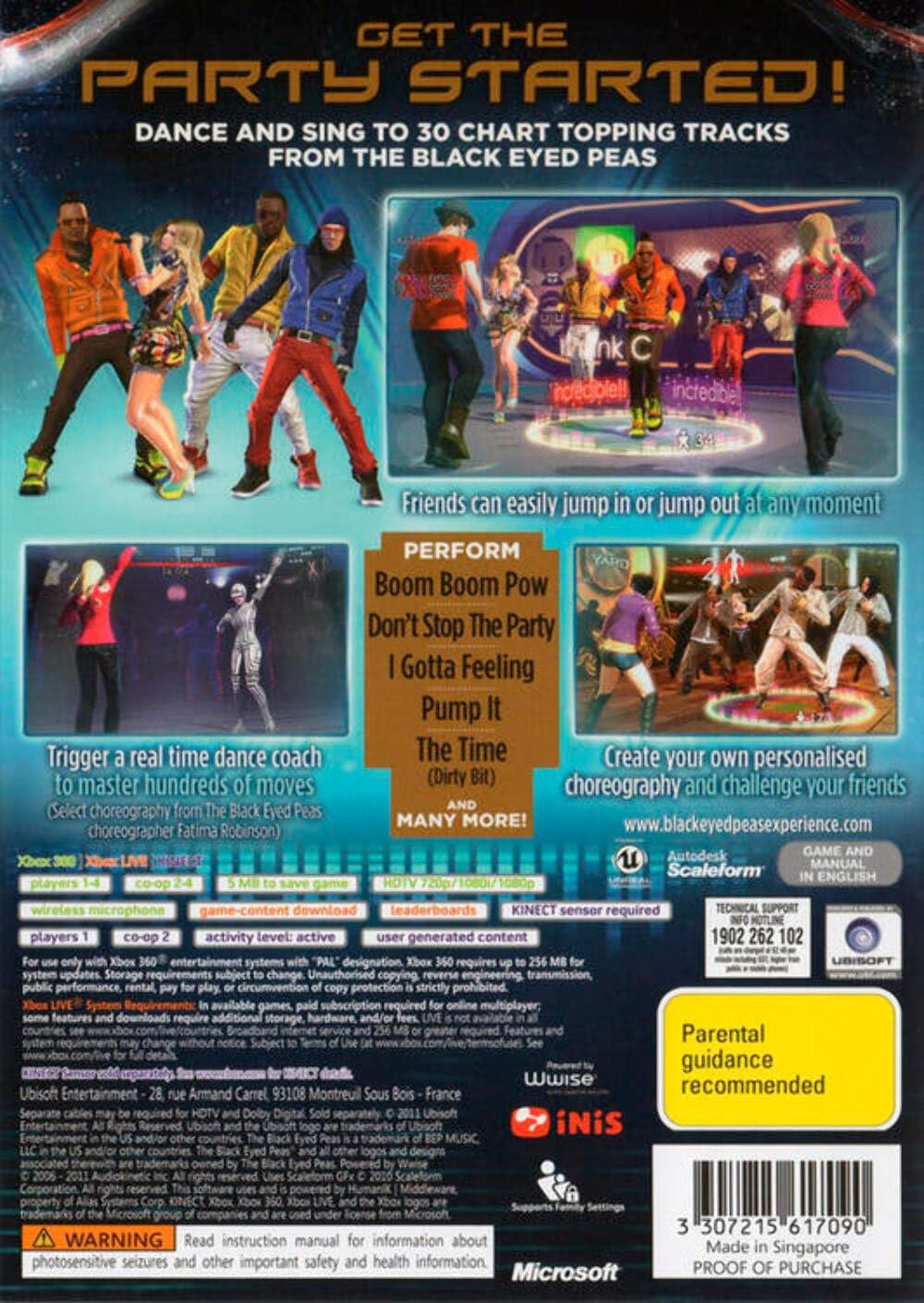 The Black Eyed Peas Experience - Xbox 360