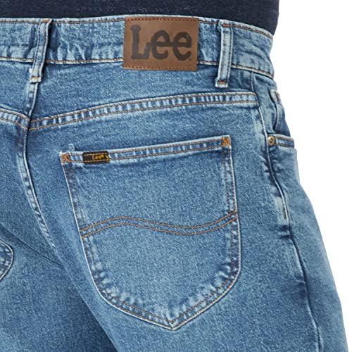 Lee Men's Legendary Relaxed Straight Jean, True Blue, 38W x 30L