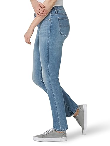 Lee Women's Legendary Mid Rise Straight Leg Jean Anchor 8