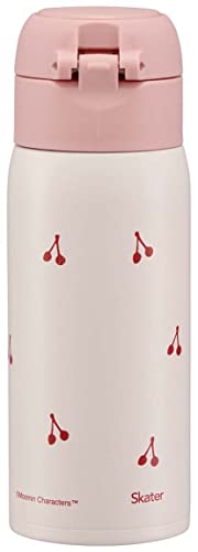 Skater STOT3 Stainless Steel Mug Bottle, Hot and Cold Retention, One-Touch 11.8 fl oz (350 ml), Moomin, Little My, Diameter 2.6 x Height 7.2 inches (65 x 182 mm)