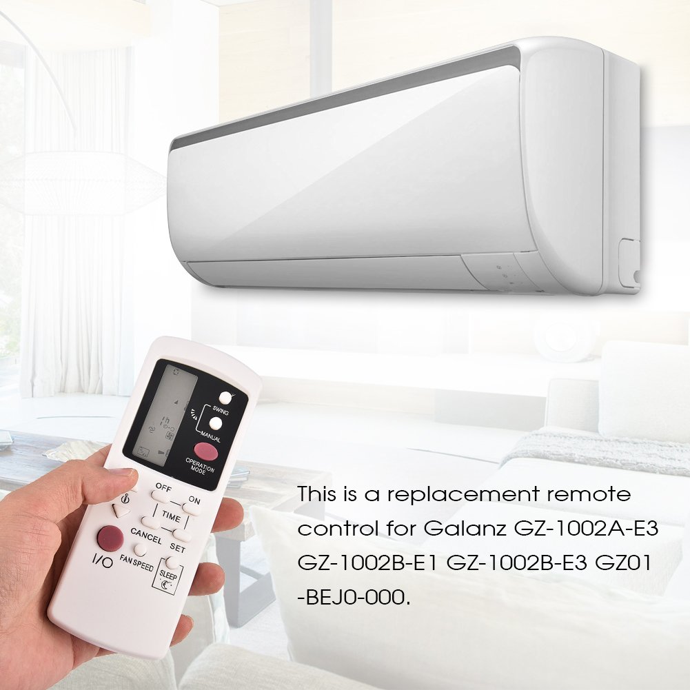 Remote Control for Galanz GZ-1002A-E3 GZ-1002B-E1 GZ-1002B-E3 GZ01-BEJ0-000 Air Conditioner