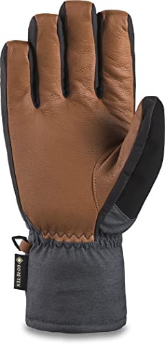 Dakine Men's Leather Titan Gore-Tex Short Glove - Carbon, Large