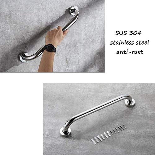 GKLAWAA Bath Handle Towel Rail Grab Bar Grab Rails,Disabilities, Safety Non-Slip Barrier-Free Bathroom Handrail, Bathtub, Toilet, Kitchen