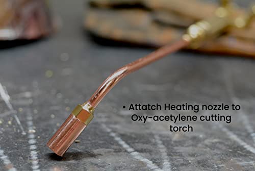 Hot Max 22088 Victor Style Medium Duty Rosebud Heating Nozzle for Oxy-Acetylene, 6, 6MFA-1