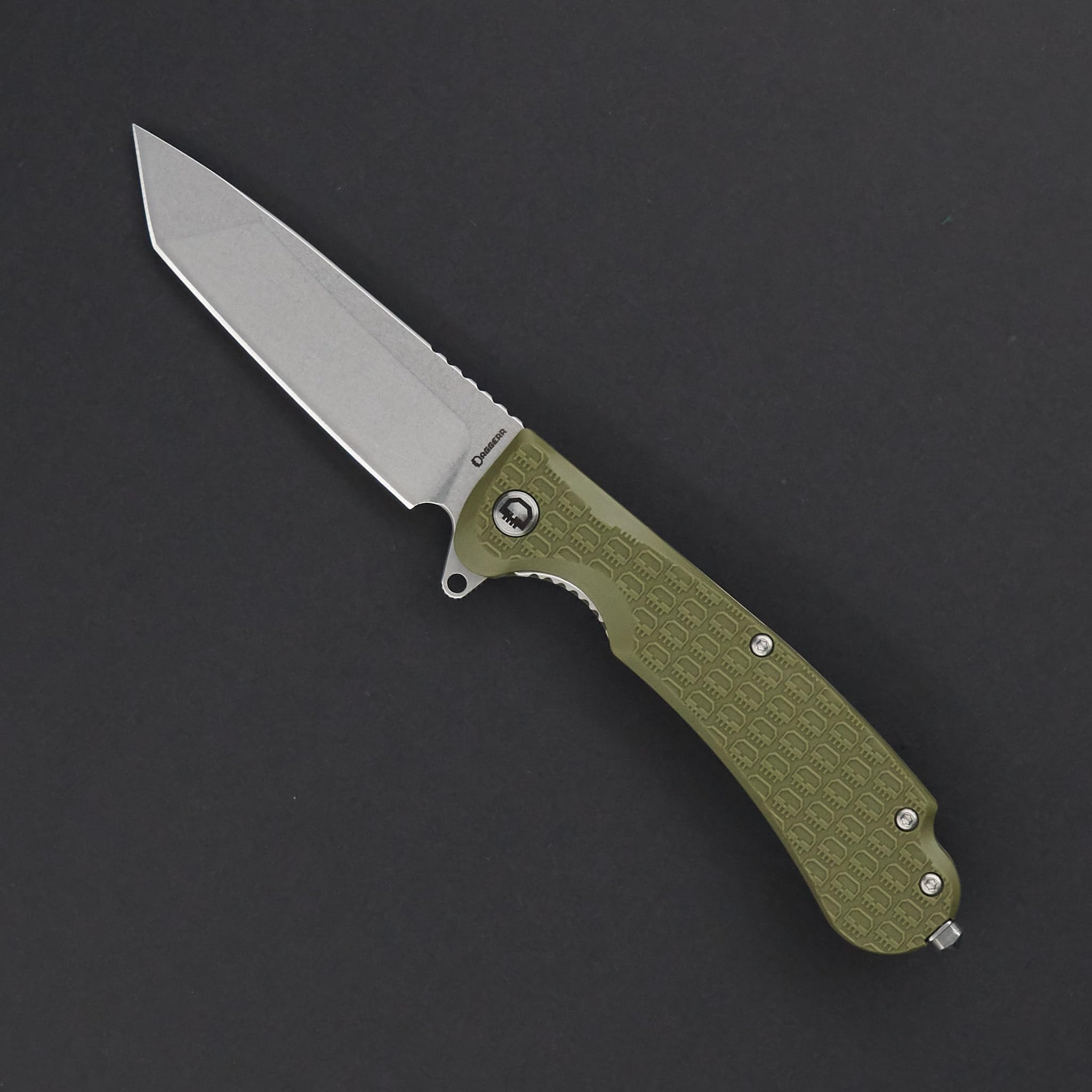 Generic Yakuza Discover Line by Daggerr (Olive handle and stonewashed blade)