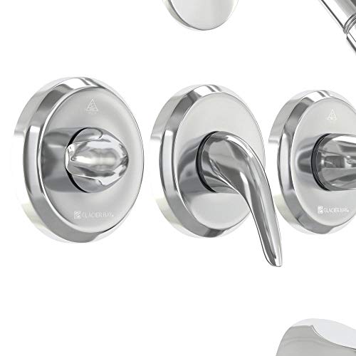 Glacier Bay Aragon 3-Handle 1-Spray Tub and Shower Faucet in Chrome (Valve Included)