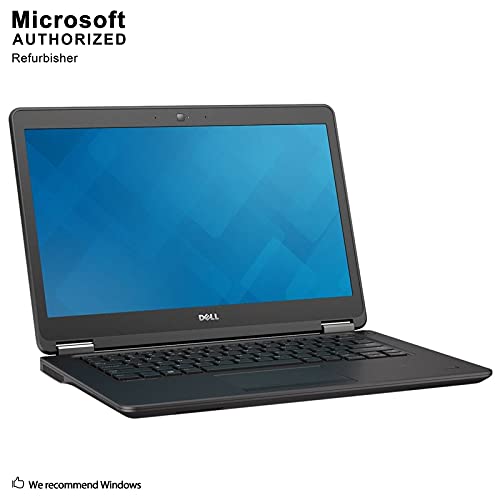DELL Latitude E7450 14 INCH Laptop, Intel CORE I5-5200U 2.2GHZ, 8G DDR3L, 256G SSD, DP, HDMI, Windows 10 Pro 64 Bit-Language English/Spanish/French(Renewed)