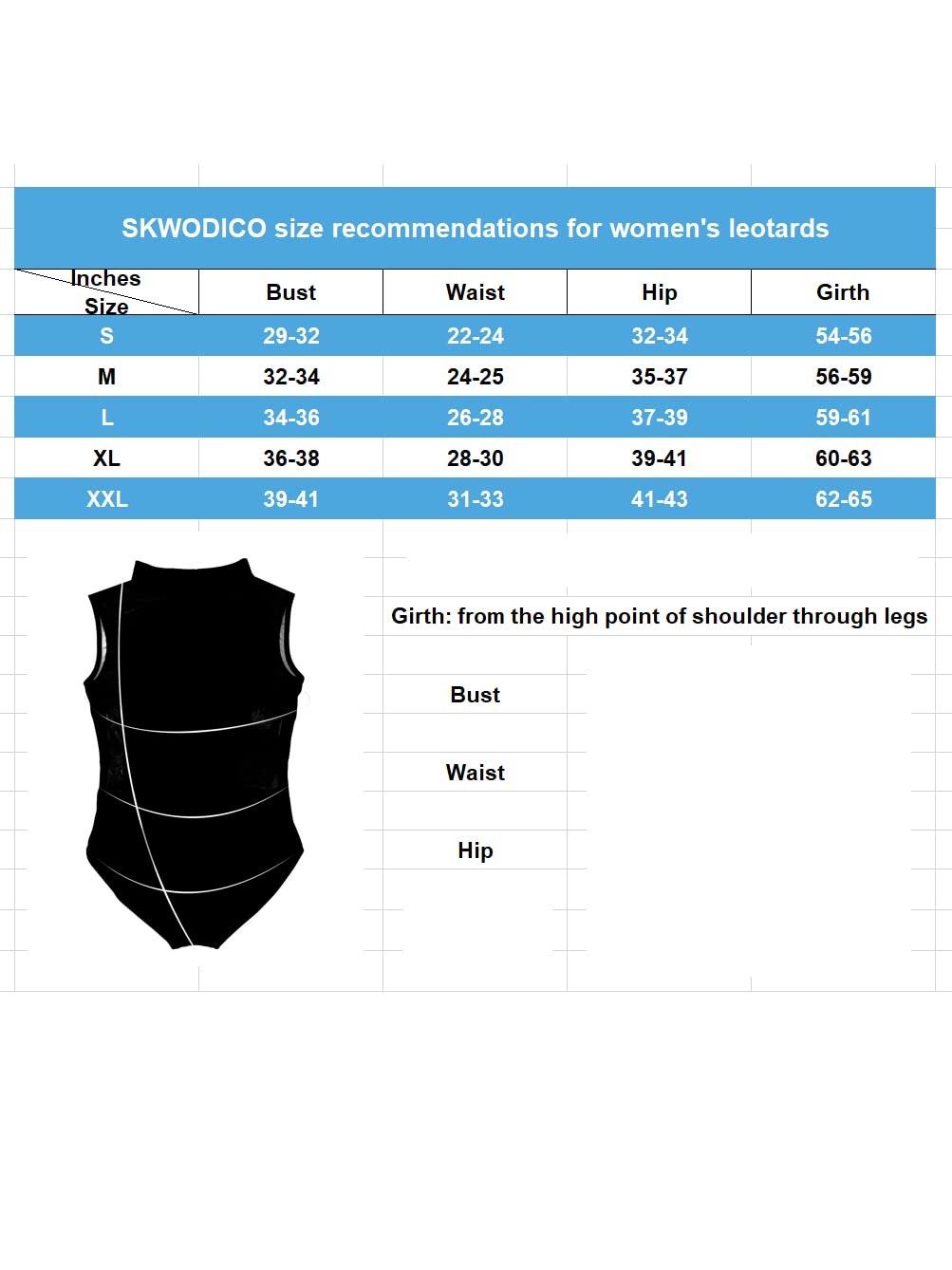 DanceForma High Neck Ballet Leotards for Women with an Open Oval Shape Back Skwodico LEW2201 (M)