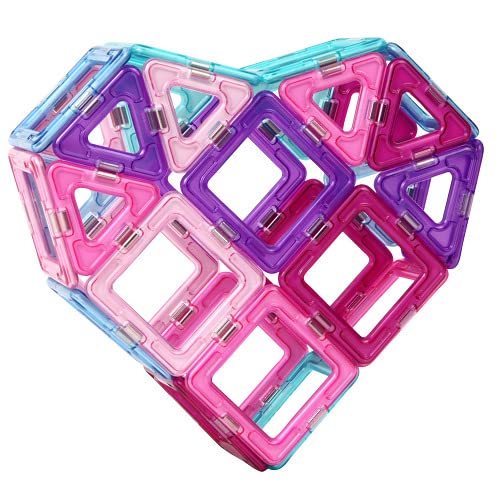 Magformers Inspire Set (30-Pieces) Building Blocks, Educational Magnetic Tiles Kit, Magnetic Construction STEM Toy Set - 63097
