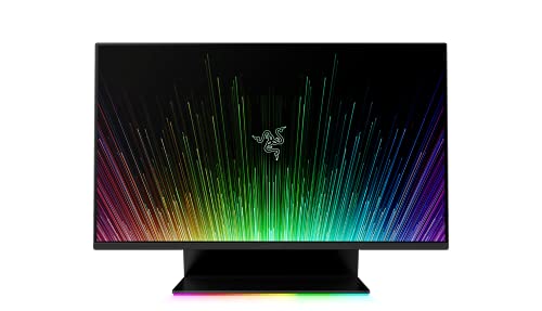 Razer Raptor 27" Gaming Monitor: WQHD (2560x1440) - IPS-Grade - 165Hz - 1ms Response - HDR 400 - NVIDIA G-Sync Compatible & AMD FreeSync - Solid Aluminum Base Chroma RGB