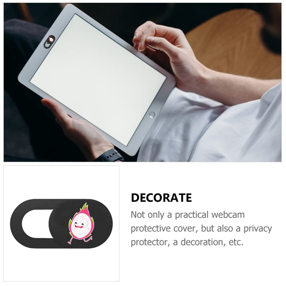 SOLUSTRE 6pcs Camera Cover Privacy Webcam Cover Computers laptops Cover Slide Phone Webcam Camera Shield Cover Camera for Computer Webcam Privacy Covers Cover Plate Cell Phone abs
