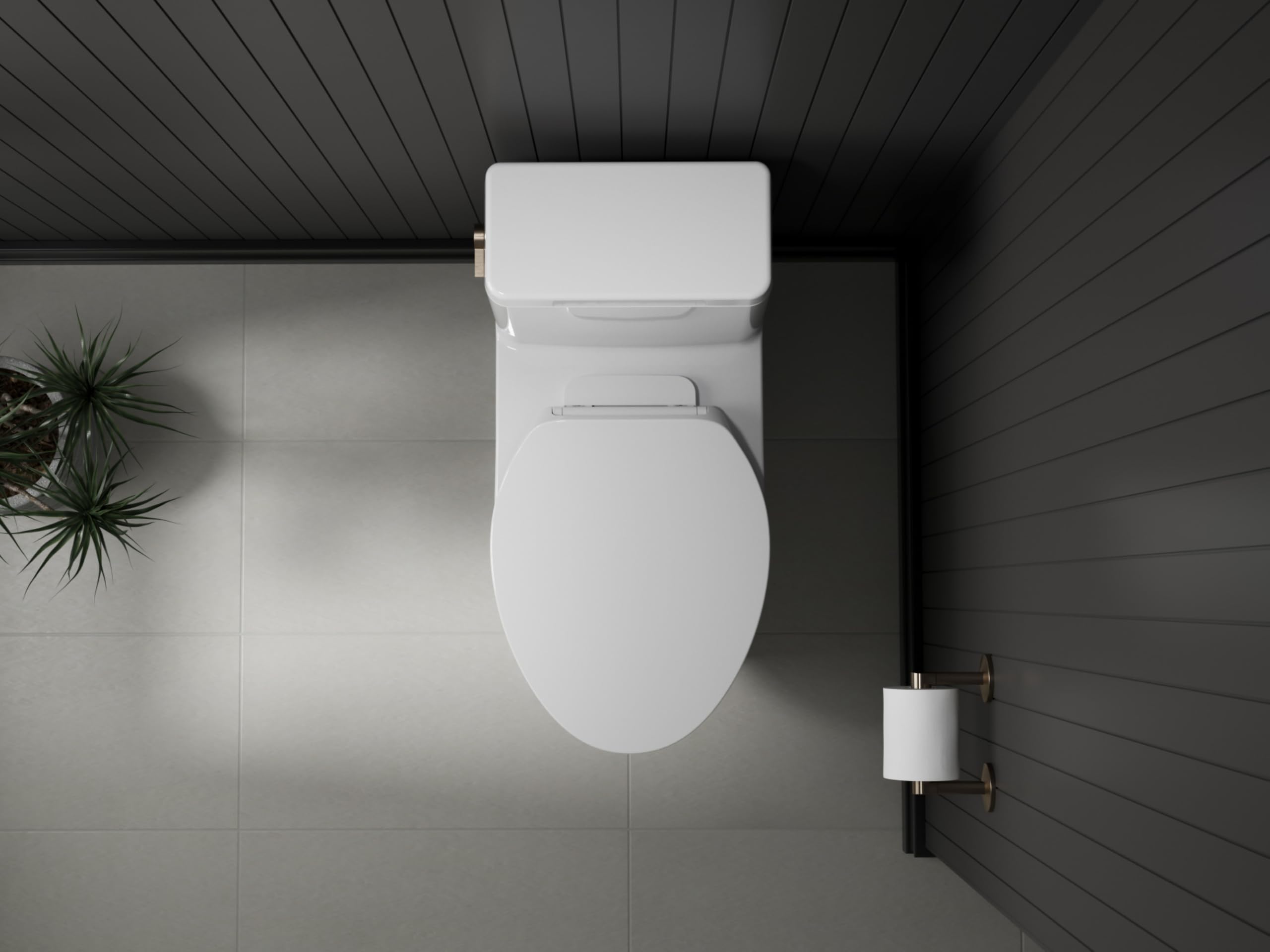 Kohler K-28004-0 Drift ReadyLatch Quiet Close Elongated Toilet Seat, White