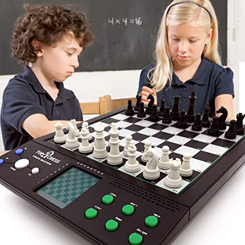 Top 1 Chess ππΉπ²π°ππΏπΌπ»πΆπ° ππ΅π²ππ π¦π²π | Chess Sets for Adults | Chess Set for Kids | Voice Chess Computer Teaching System | Chess Strategy Beginners Improving Learning Board Game
