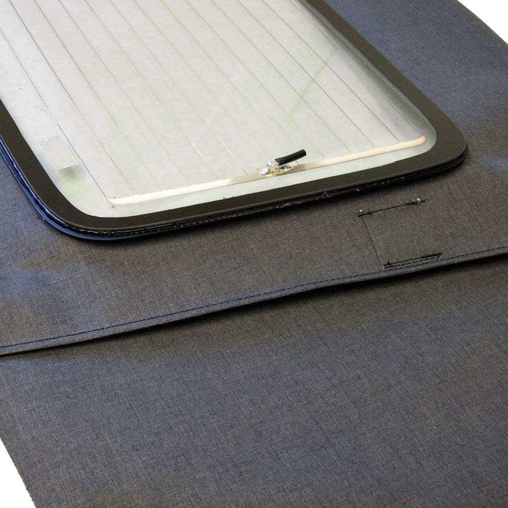 Compatible With Ford Mustang Convertible Soft Top with Heated Glass Window Two-Piece Factory Style Black Sailcloth 1994-2004