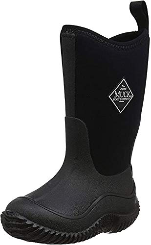 Muck Boot Muck Arctic Weekend Mid-Height Rubber Womens Winter Boots, Black, 9