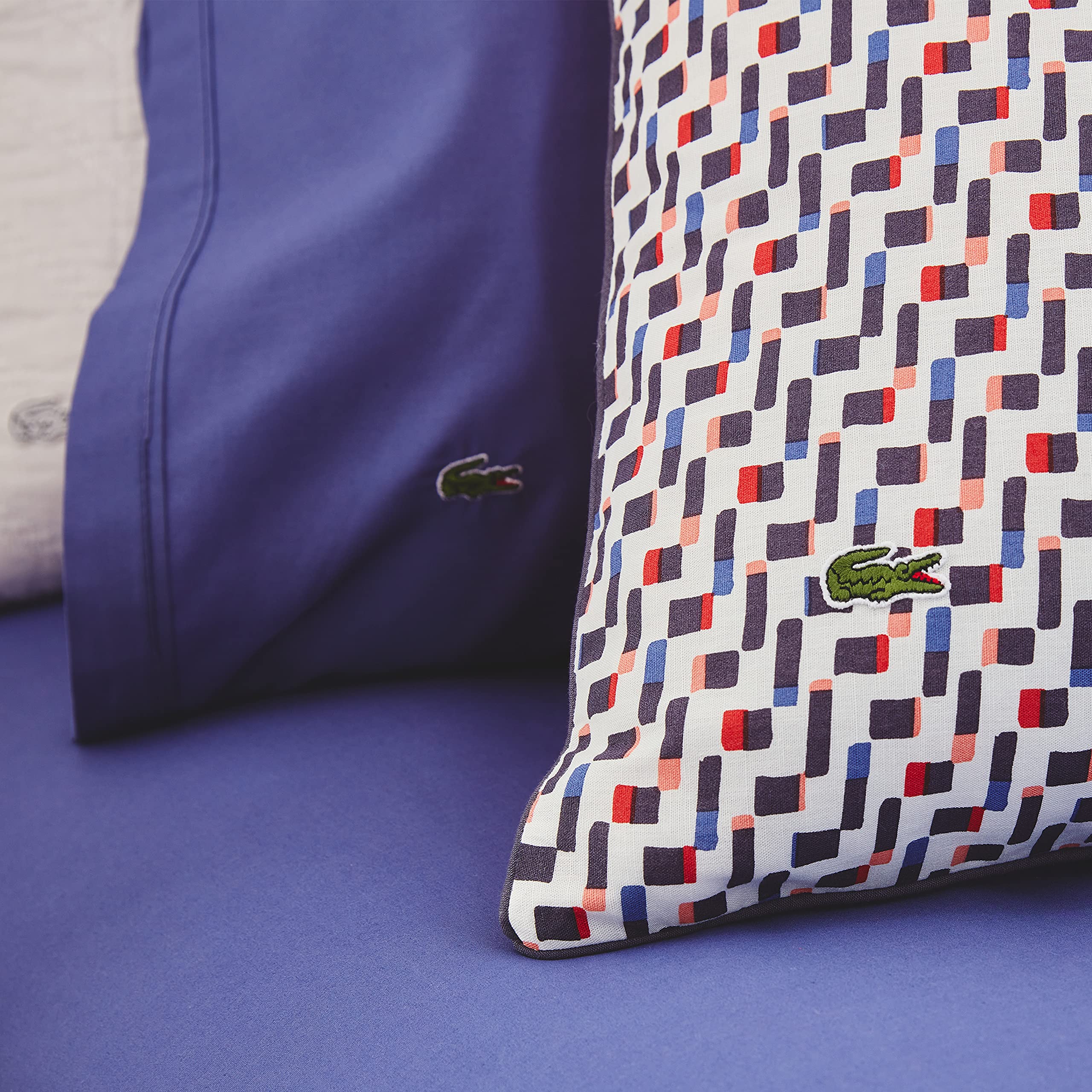 Lacoste Grove Duvet Set, King, Red