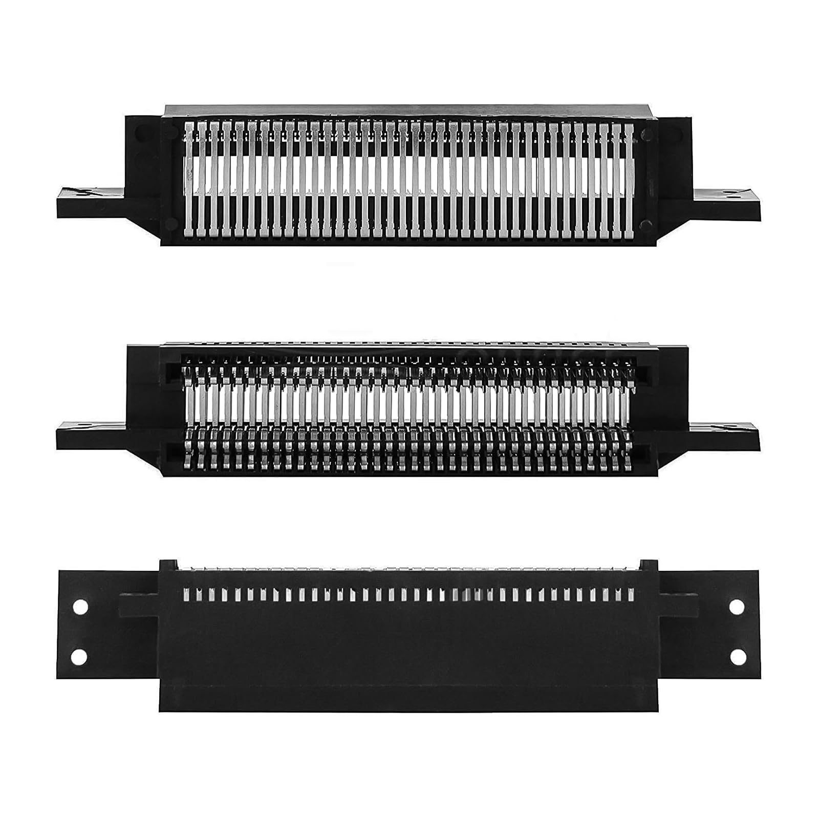 SUNJOYCO NES Cartridge Slot, 72 Pin Replacement Connector with 3.8mm Screwdriver for Nintendo Console NES 8 Bit System