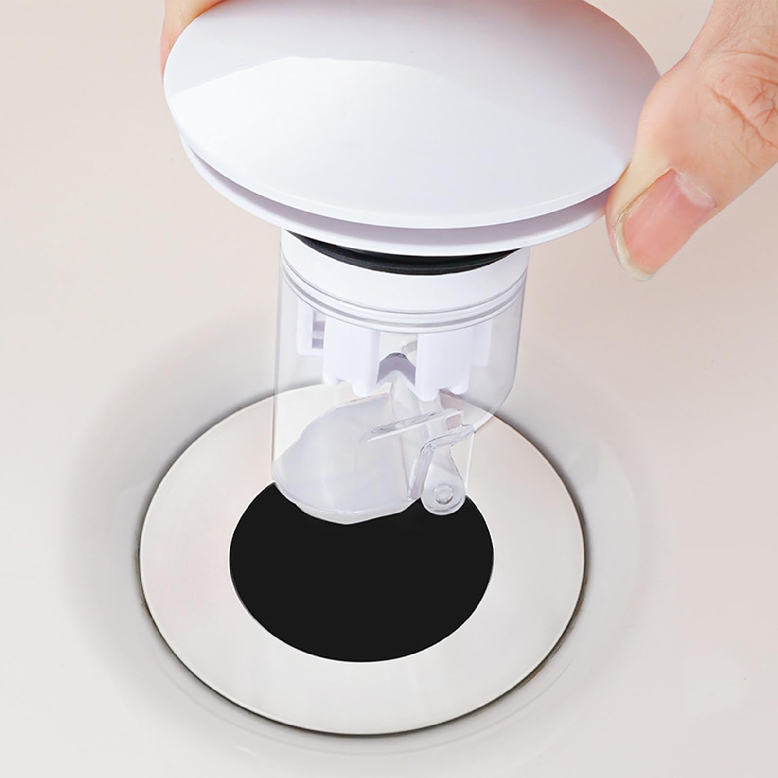 HUIFACAI Professional Shower Drain Hair Catchers Bathtub Stopper Bathroom Sink Stopper Drain Plug Suiatble for Bathroon Kitchen Bathtub Stopper