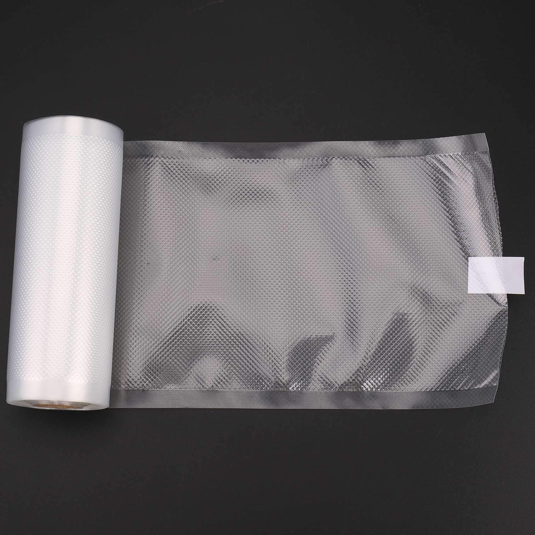Geynutaly Textured Sealer Sous Vide Saver Roll Vacuum Bags Kitchen Storage Food - 15x500cm