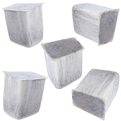 Magna Carta Labs Water Distiller Charcoal Filters | Activated Carbon Pods for All Countertop Water Distillers (5 Pack, Premium Organic) 3X More Carbon Than Bags or Sachets