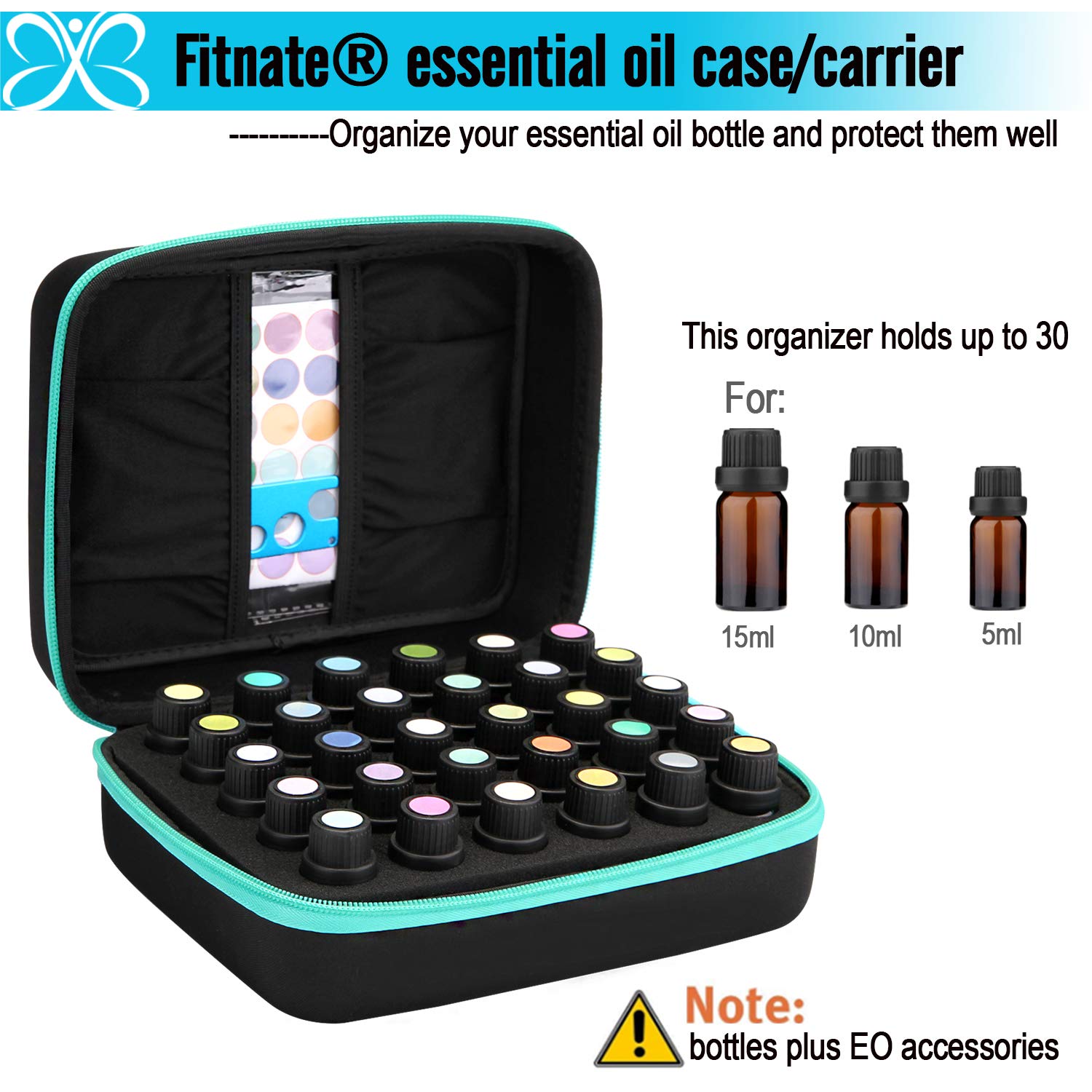 FITNATE Air Purifier with Essential Oil Diffuser & Essential Oils Storage