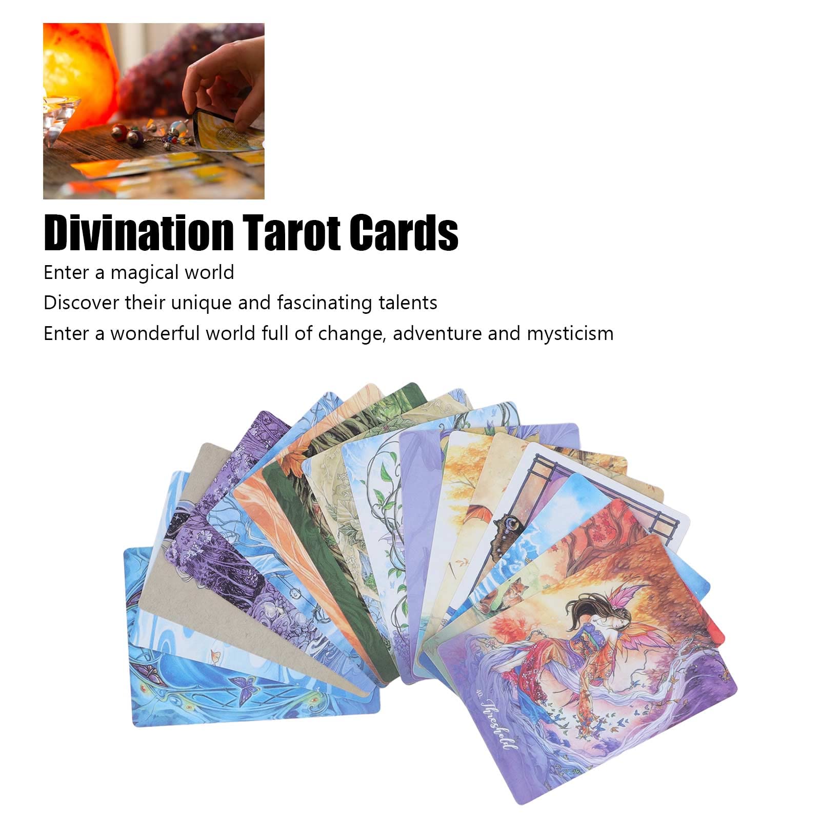 Destiny Divination Card, Guessing Card Paper Material for Game Gift