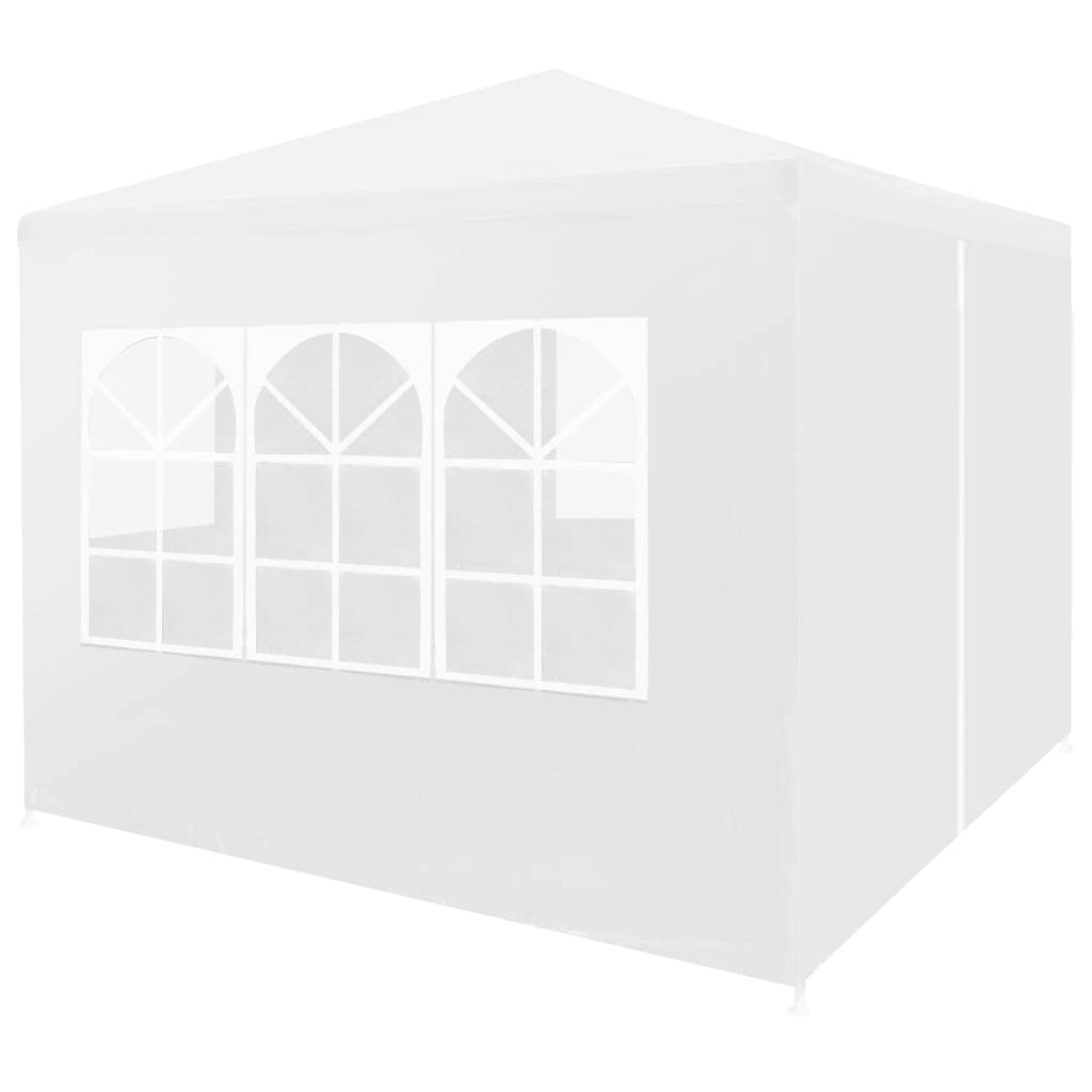 CHARMMA Party Tent,Outdoor Large Pop Up Canopy Tents Wedding Tent for Backyard party carpas para fiestas 10x10 Heavy Duty,White