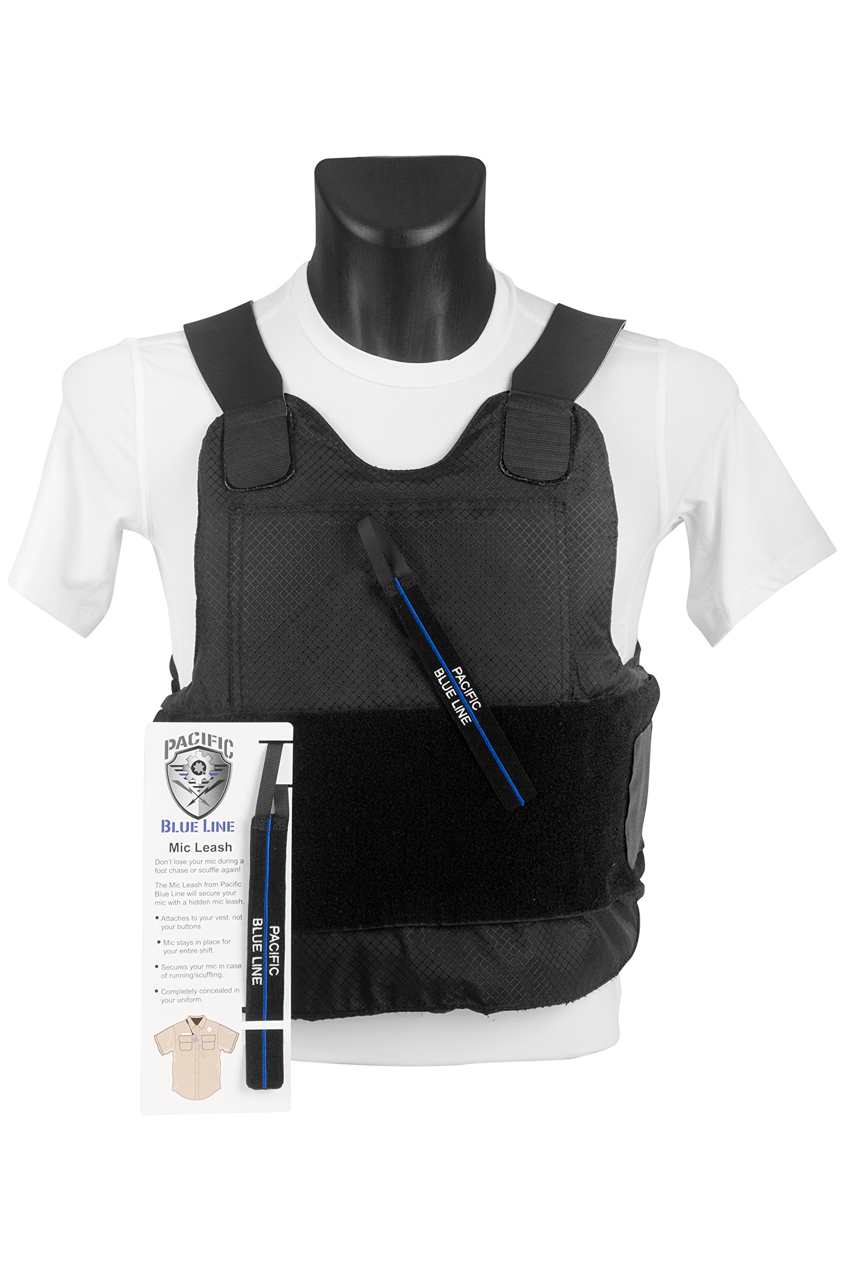 Tactical Mic Leash - Mic Loop Keeps Lapel Mic in Place for Police/Law Enforcement Radio