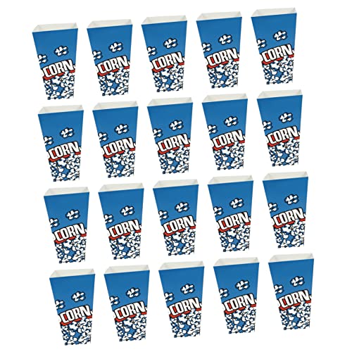 TOYANDONA 100pcs Popcorn Boxes Popcorn Popcorn Box Disposable Containers Food Container Microwave Popcorn Carnival Popcorn Bags Popcorn Container Popcorn Paper Bags Popcorn Boxes for Party