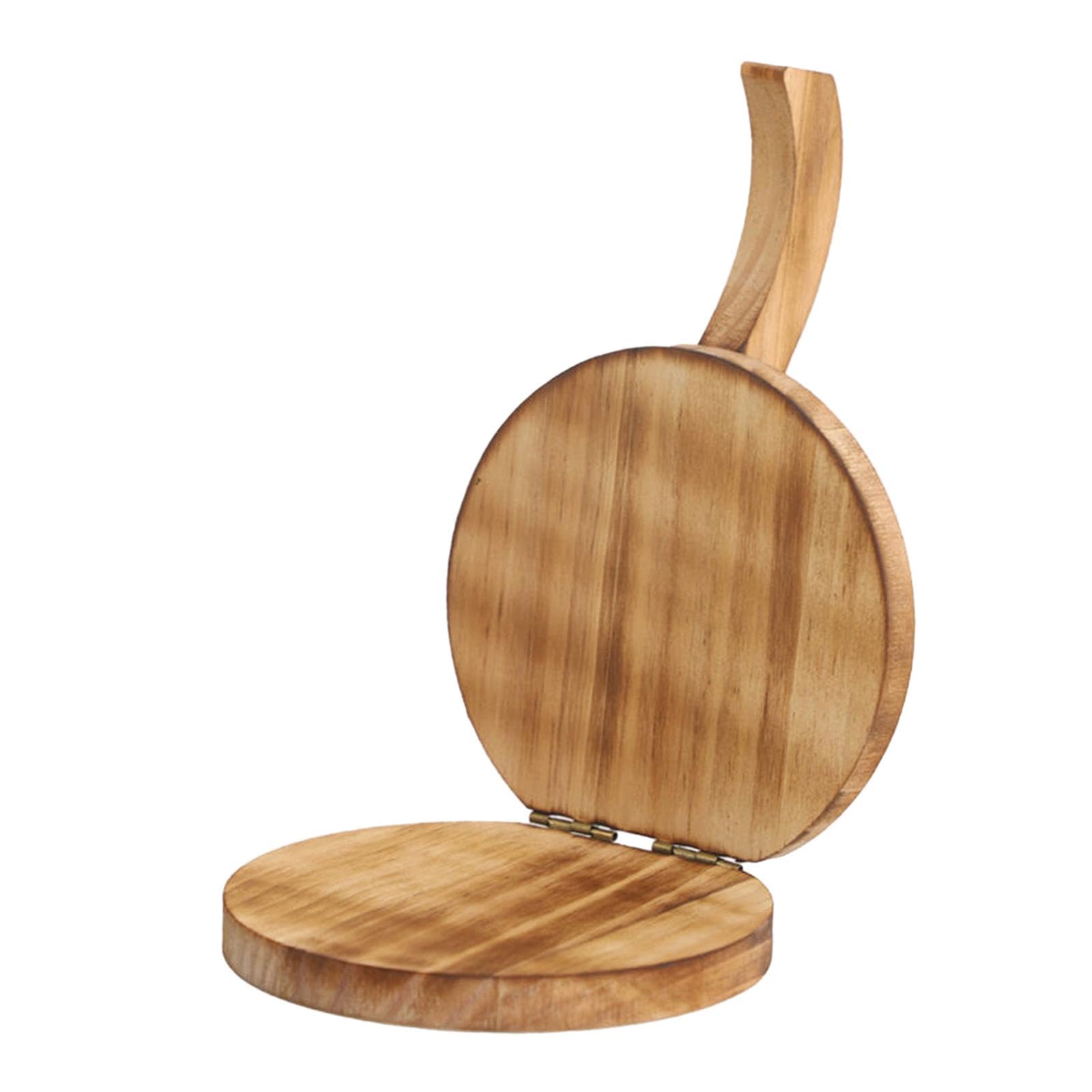 KLKCMS Wooden Tortilla Press Maker Mexican Tortillera Presser Ergonomic Multifunctional Dough Presser for Ravioli Tortillas Pancakes