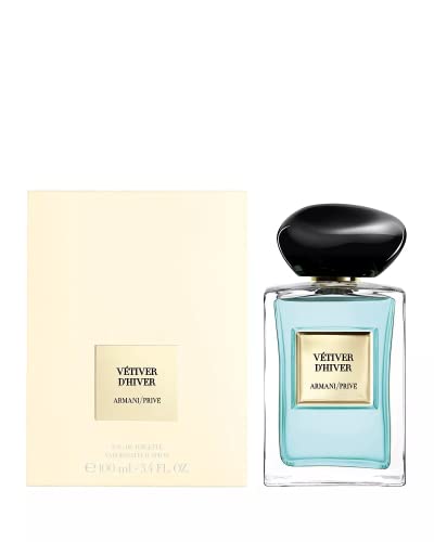 Giorgio Armani Prive Vetiver D'Hiver Eau De Toilette Spray for Men, 100ML/3.4 Oz