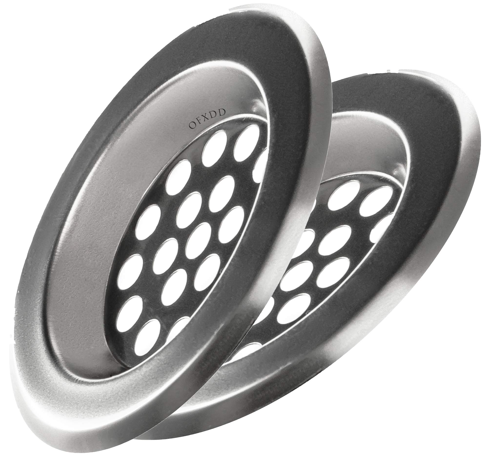 OFXDD Catcher Hair for Tub, Sink Strainer Bathroom, Bathroom Drain Protector, Bathroom Sink Drain Cover 2.5", Drain Protector for Kitchen and Shower (Pack of 2)