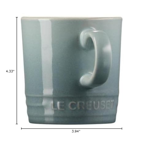 Le Creuset Stoneware Espresso Mug, 3 oz., Sea Salt