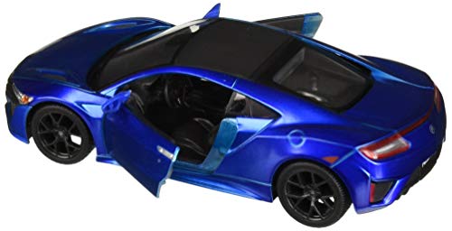 Maisto 2018 Acura NSX Blue with Black Top 1/24 Die-Cast Model Car