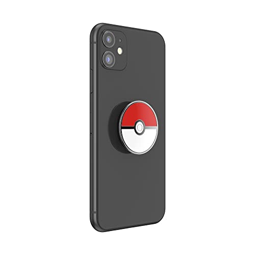 PopSockets Phone Grip with Expanding Kickstand, Pokemon - Enamel Pokeball