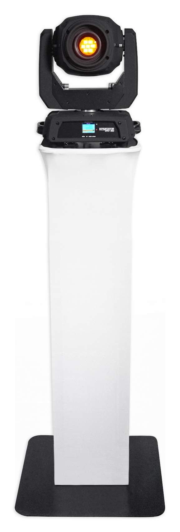 Rockville Totem Moving Head Light Stand+Black+White Scrims+Carry Bags, (RTP32B)