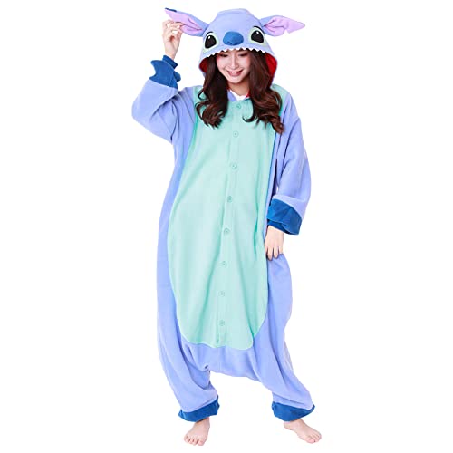 SAZAC Stitch Kigurumi - Onesie Jumpsuit Halloween Costume